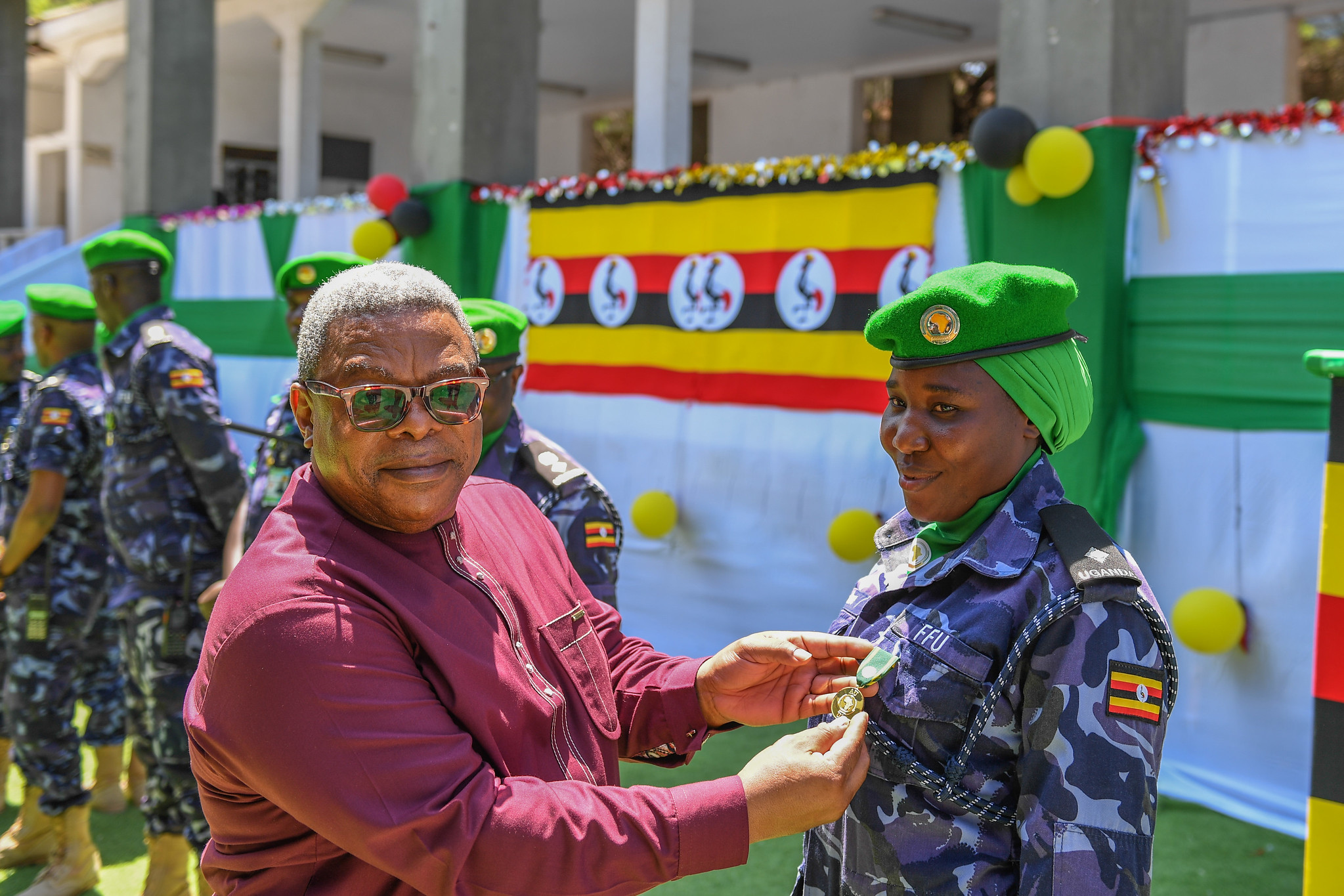 AUSSOM honours Uganda Police officers for brave contributions to ...